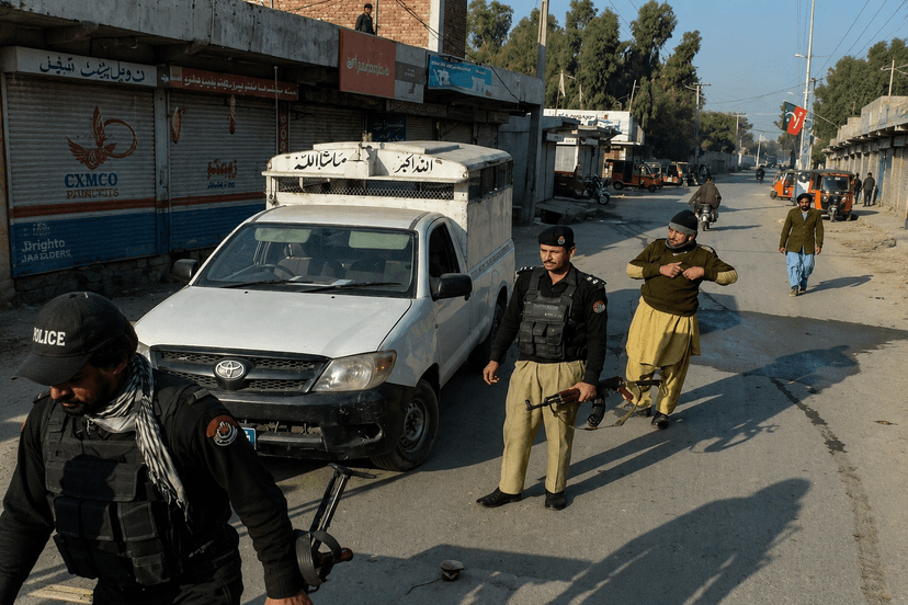 Two police officers lost their lives in a clash between security forces ...